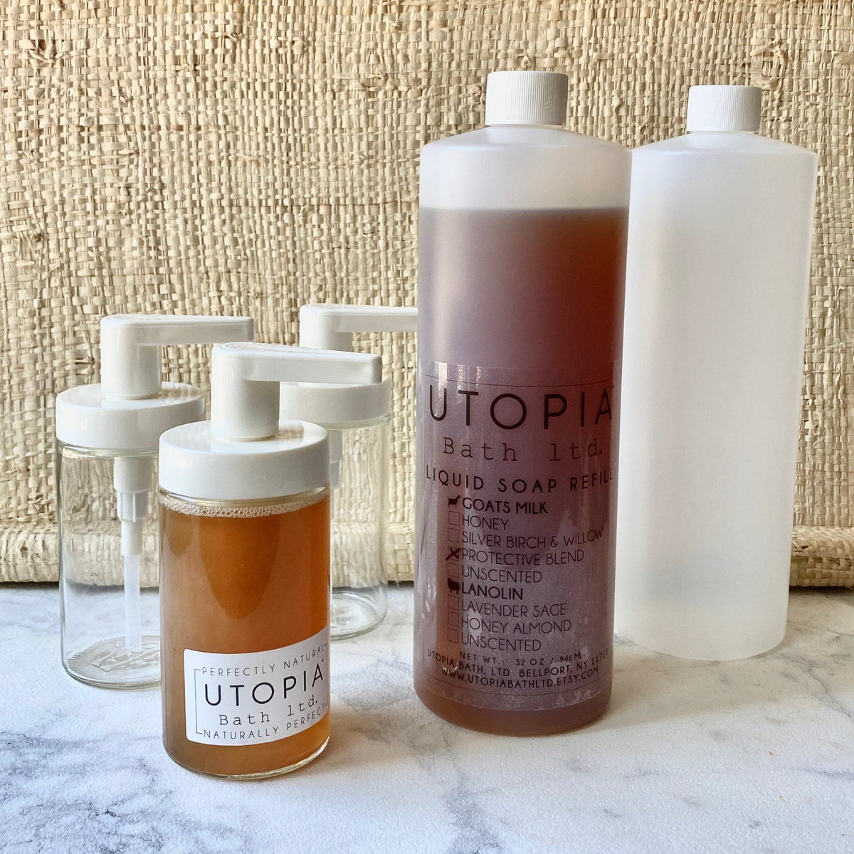 32 oz Refill for Liquid Hand Soap – Utopia Bath, Ltd